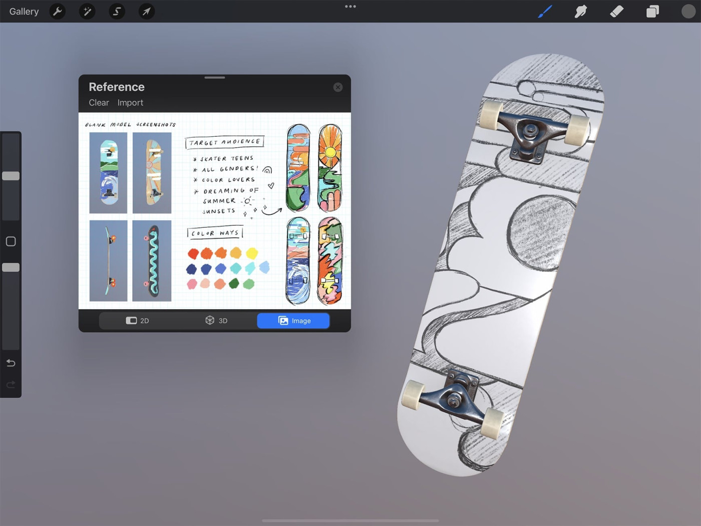 3D product design - Learn with Procreate® 3D product design - Learn with Procreate®